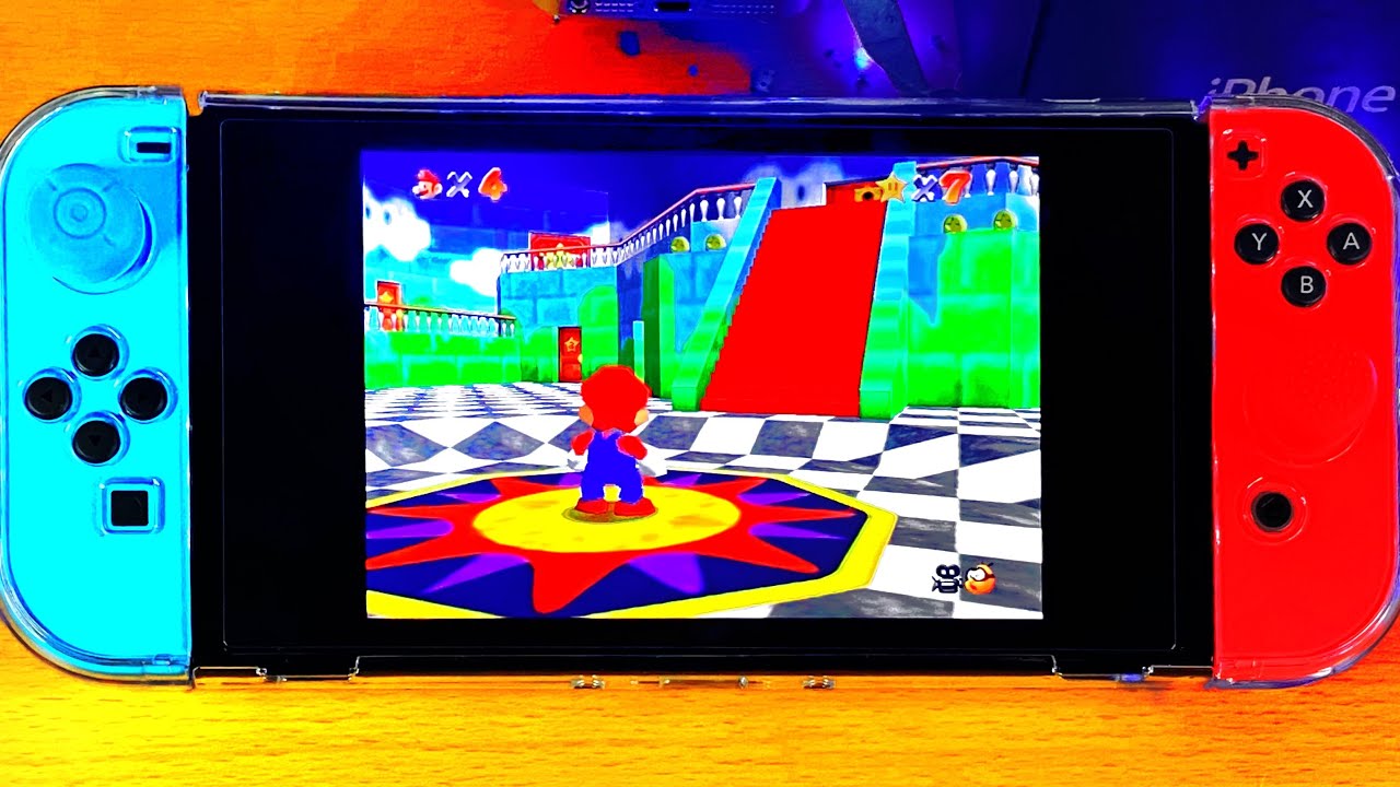 Super Mario 64 on Nintendo Switch OLED Gameplay! [Nintendo Switch OLED ...