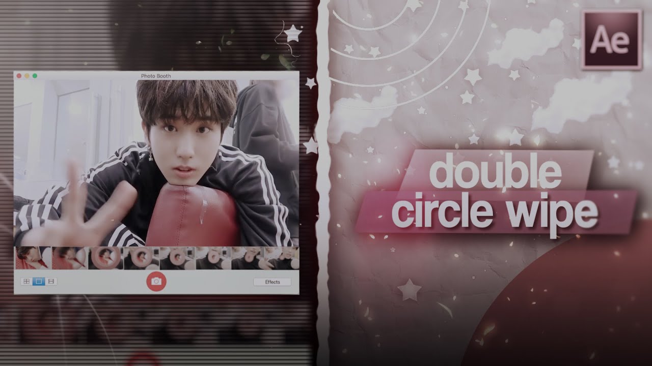 Double Circle Wipe Transition on After Effects - YouTube