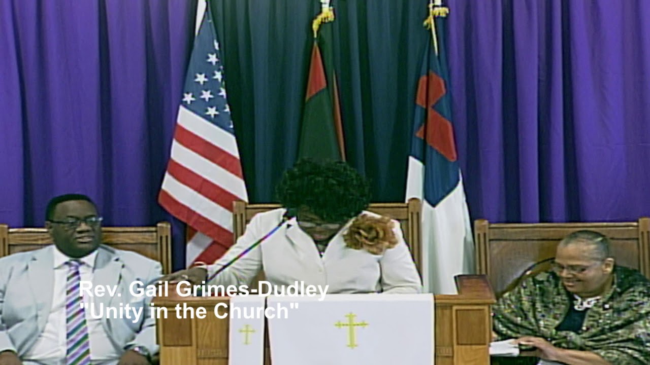 Rev. Gail Grimes-Dudley Preaching at Nehemiah Ecumenical Church April 8 ...