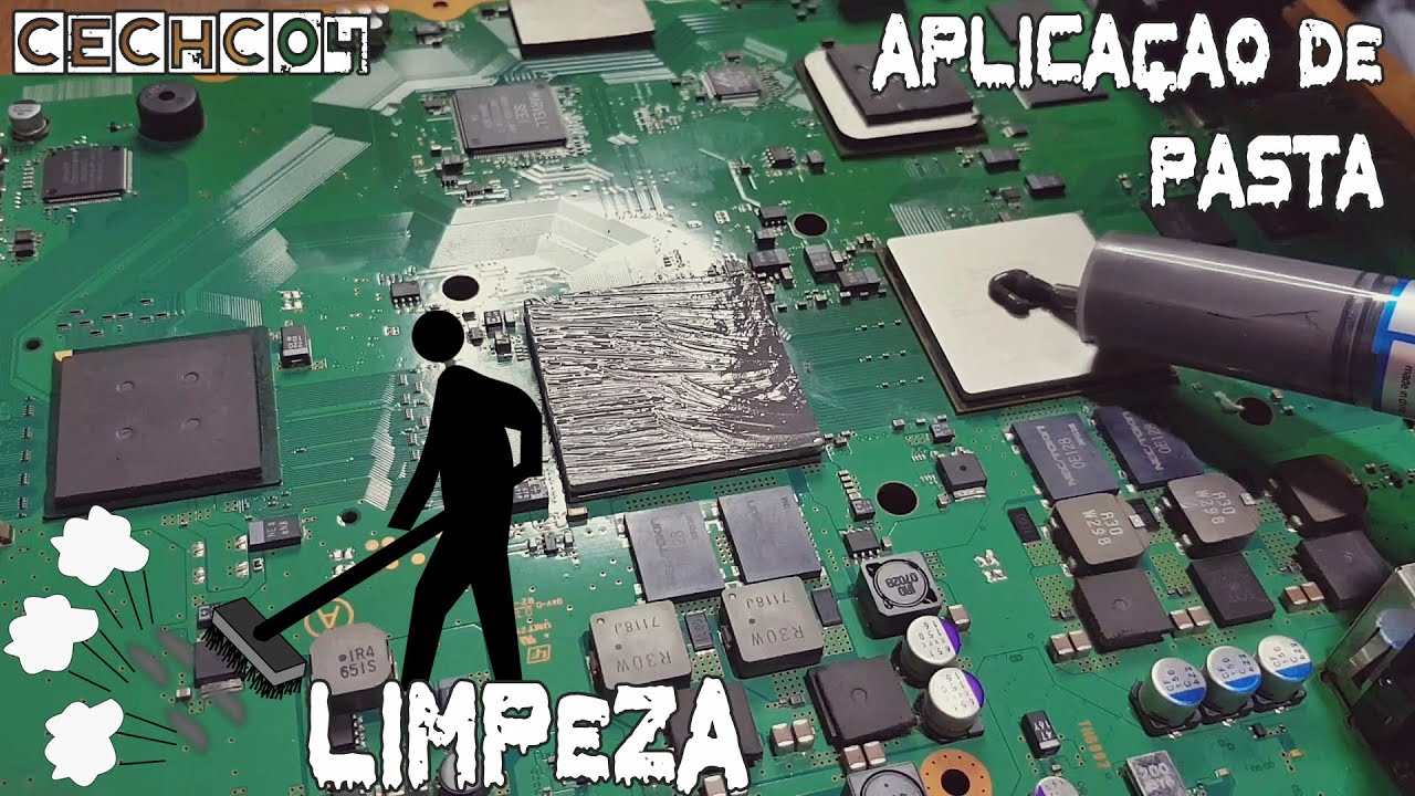 PS3 Retrocompativel Com PS2 - Limpeza e Pasta Termica - YouTube