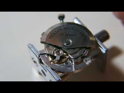 修理時光 - Time to Repair: Project#6: Telux 21 Jewels Automatic 鐵力士老自動錶 ...
