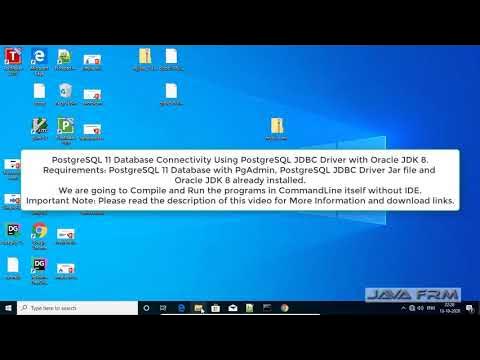 How to connect to PostgreSQL 11 using PostgreSQL JDBC Driver with ...