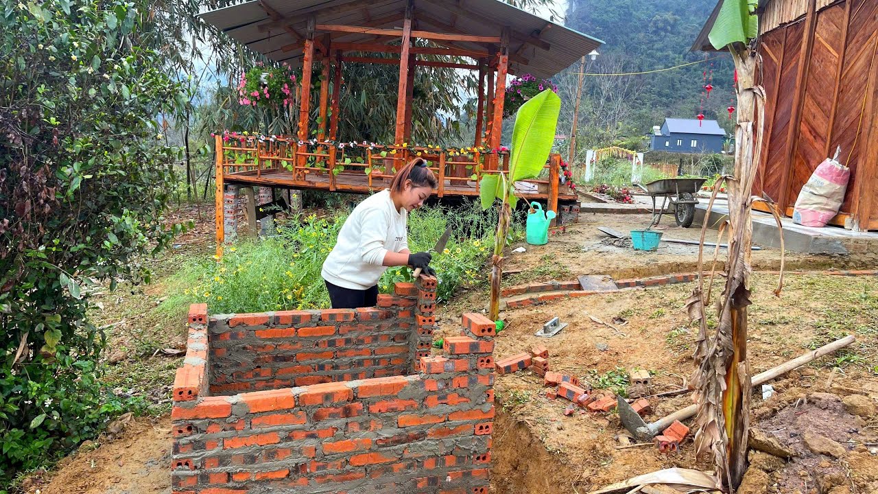 With skillful hands, MAI alone built a brick trash pit - Keeping the ...