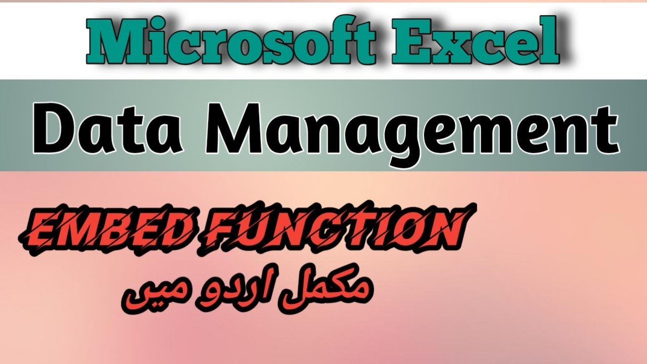 How to insert files in Excel II Excel Embed Function II Excel Made Easy ...