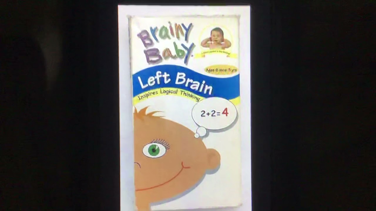 Jagger sends Brainy Baby Left Brain 2002 VHS to Brandon. - YouTube
