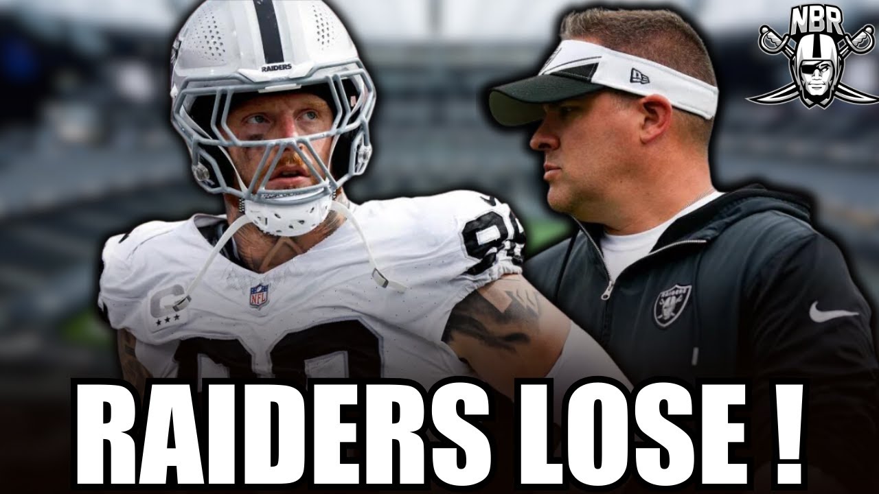 Raiders Lose To The Bills 38-10 | We NOT Ready To Compete Right Now ...