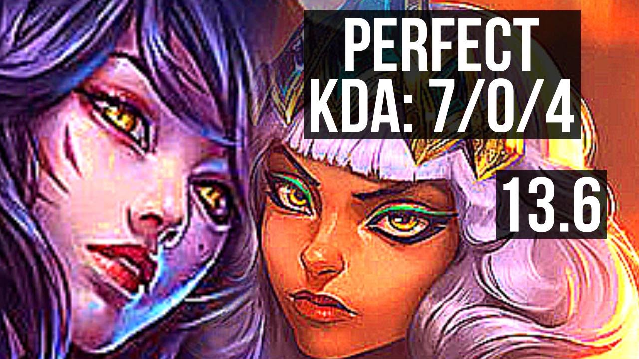 Ahri Vs Qiyana Mid 7 0 4 1 1m Mastery Godlike 300 Games Kr
