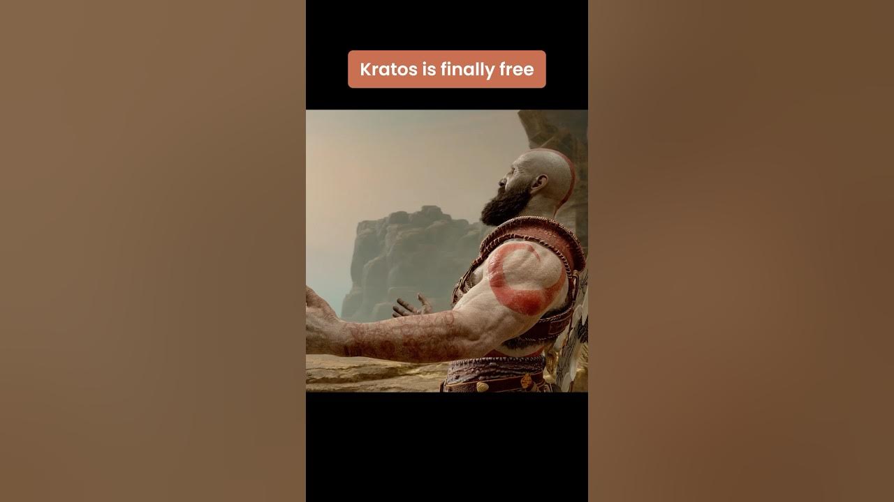 Kratos can now rest on a grateful universe #kratos #godofwar #gamer #gaming - YouTube