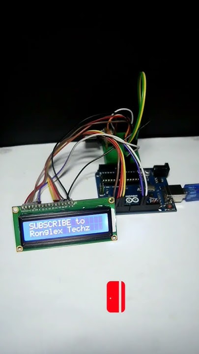 Homemade lcd word display project using an arduino Uno....#diy #shorts #viralshorts - YouTube