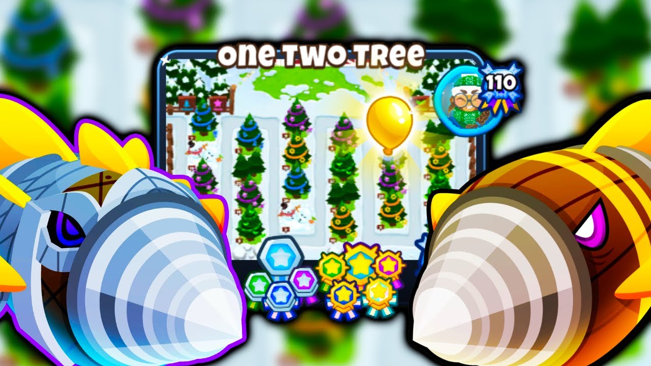 Normal and Elite Dreadbloon on One Two Tree! In Bloons TD 6 - YouTube