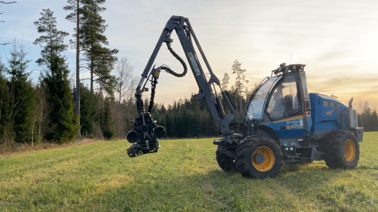 Köp Skördare Rottne H8D på Klaravik - YouTube