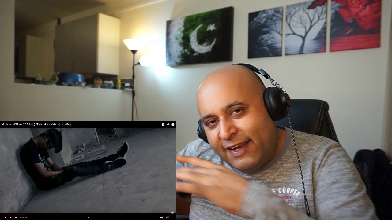 REACTION!! | Mr Dawar | DEHAN SE SUN | (Official Music Video) | Urdu ...