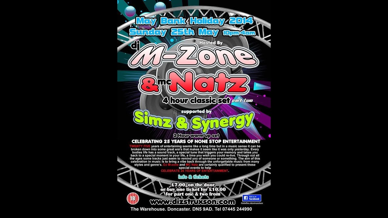 DJ Mzone & MC Natz 4 Hour Classic Set - Advertisment [Part Two] - YouTube
