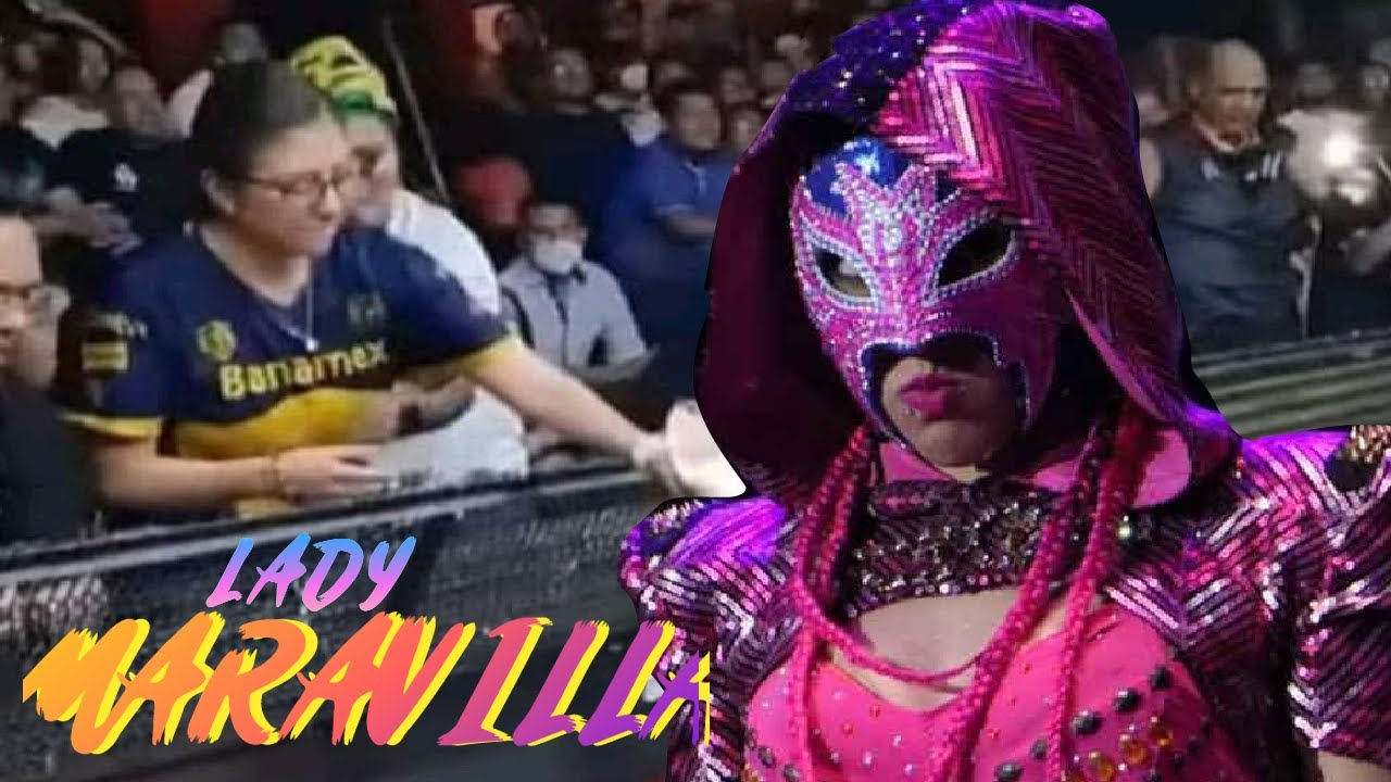 Luchadores vs Aficionados | ¿Que paso con lady maravilla? | VIDEOS ...