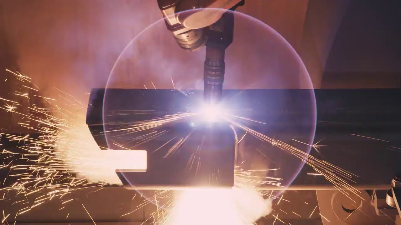 Voortman V808 New Robotic Thermal Cutting Machine - YouTube