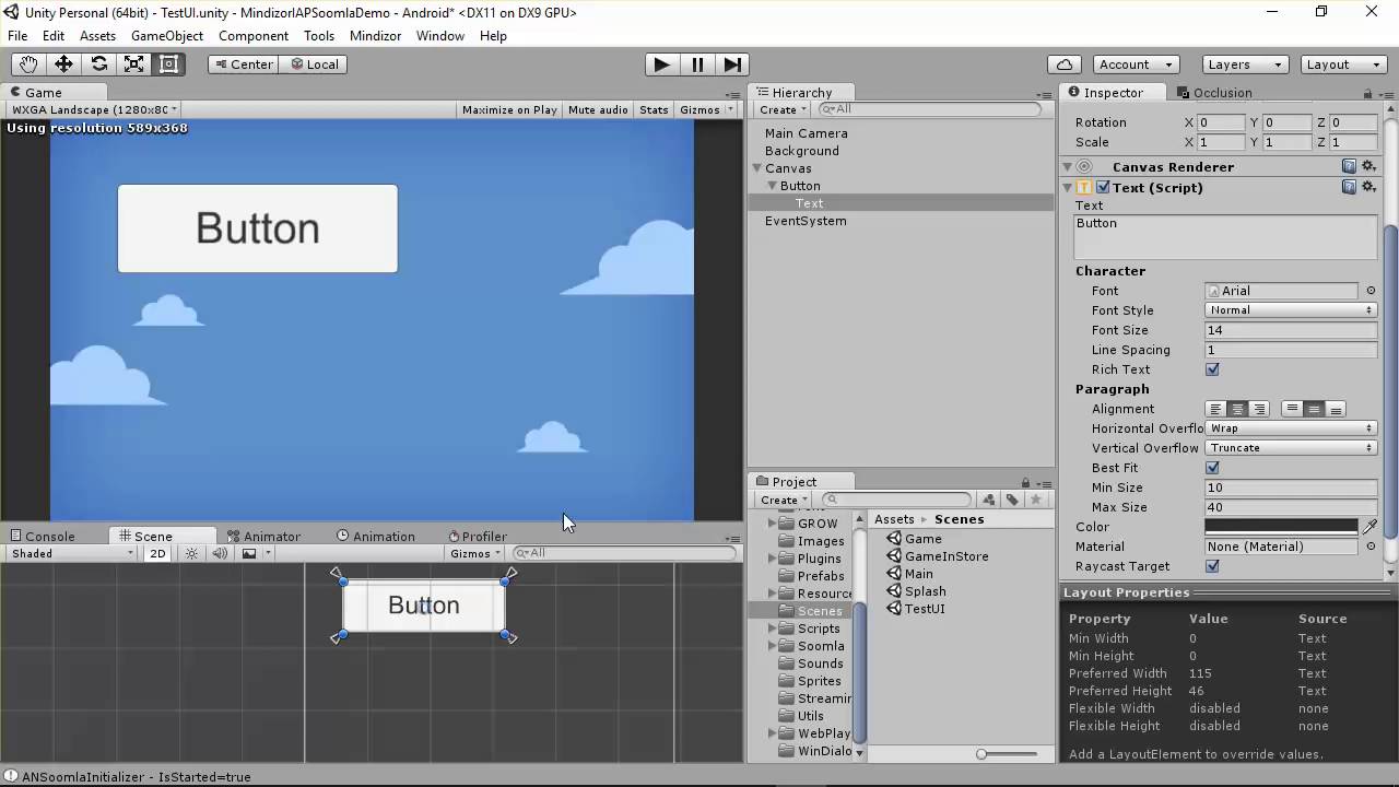 Unity Mindizor IAP Soomla - Part24 Introduction to anchors and pivot ...