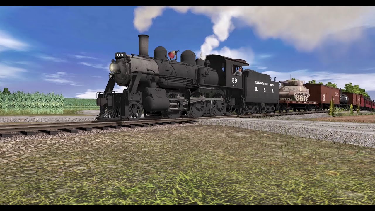 Strasburg Rail Road USATC #89 Trainz 2019 - YouTube