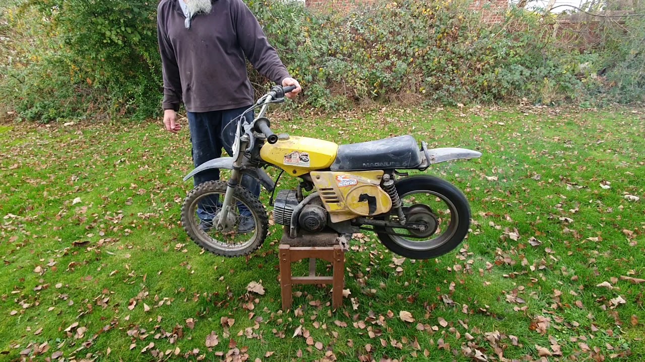 Puch magnum x running. - YouTube