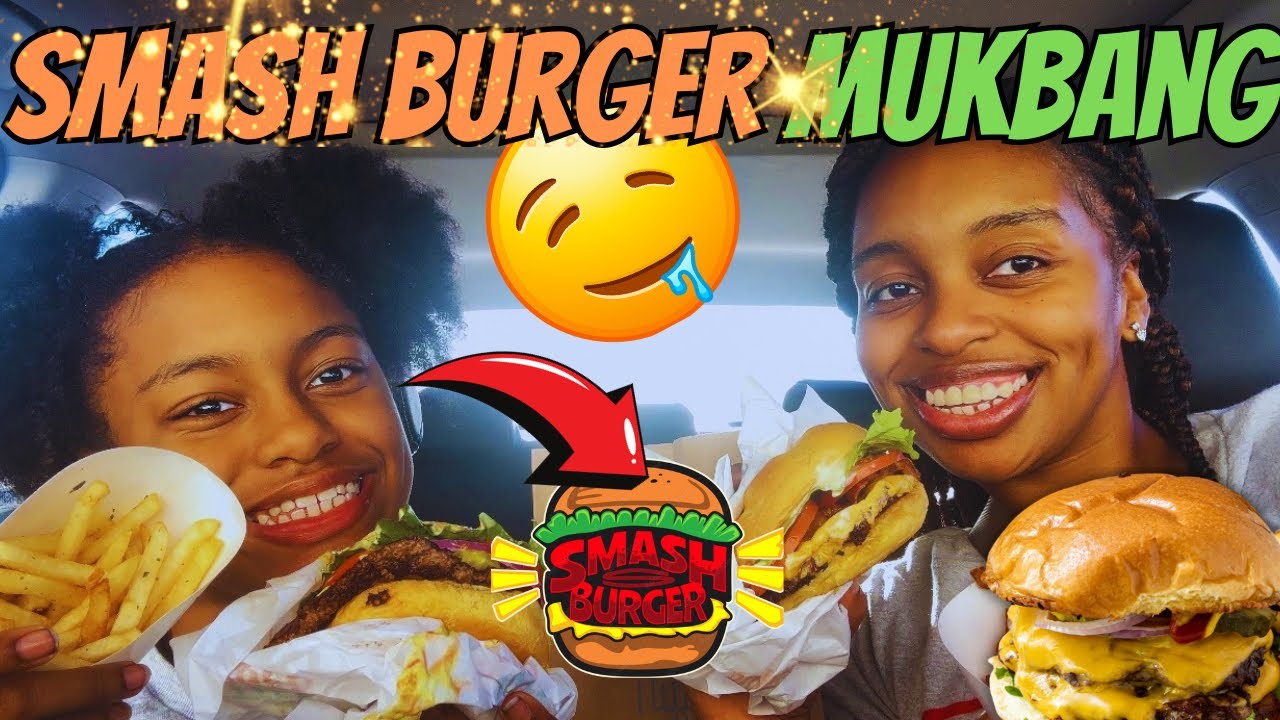 MUKBANG| SMASH BURGER 🍔 FOR DINNER ! - YouTube