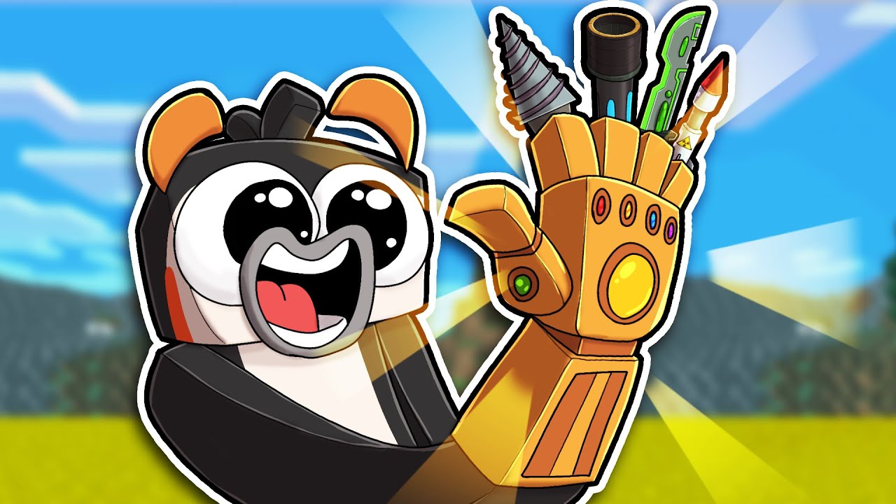 NEW INFINITY GAUNTLET 2.0 in Crazy Craft! (Minecraft) - YouTube