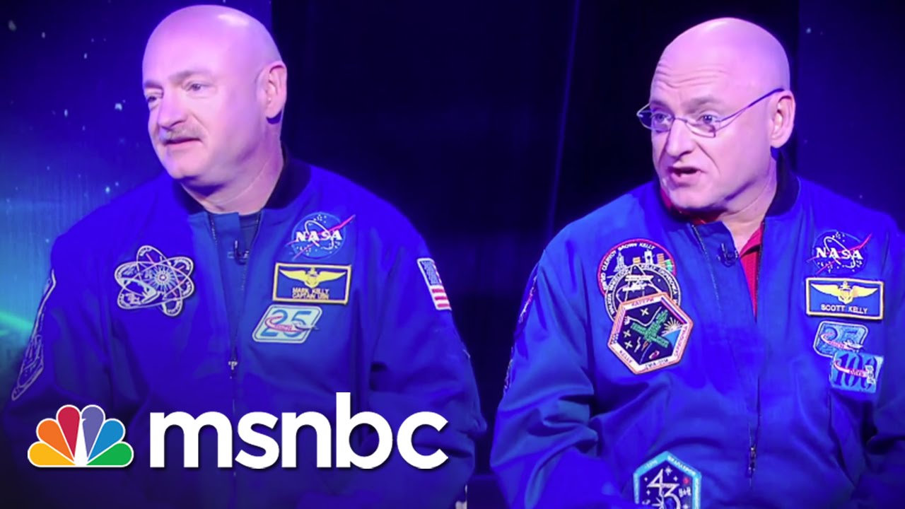 Identical Twin Brothers Lead Space Mission | msnbc - YouTube