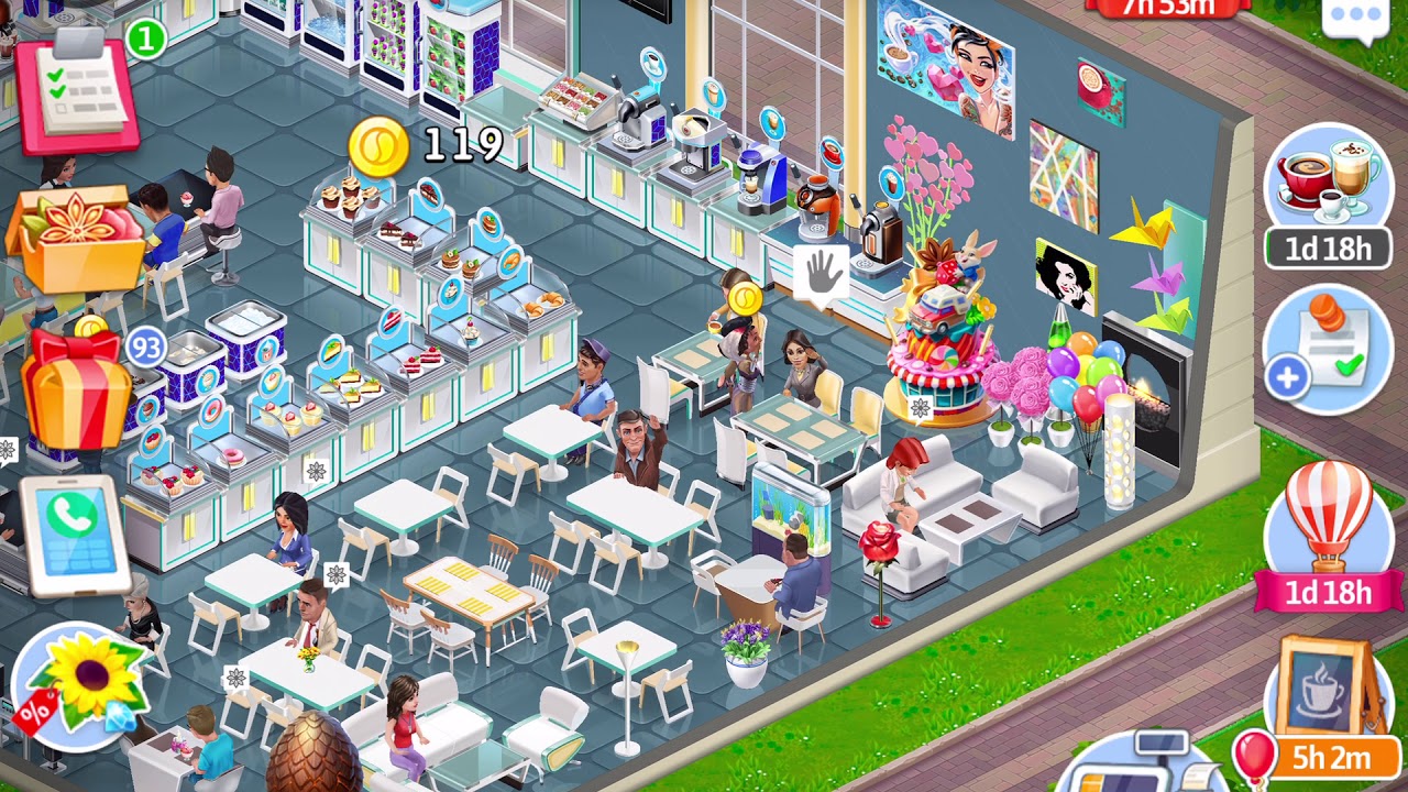 My café 29. level. # 1 část # - YouTube