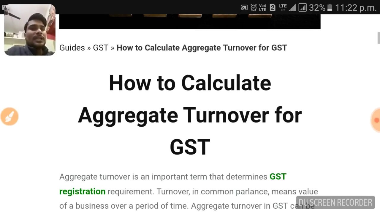 How To Calculate Aggregate Turnover For GST Aggregate Turnover Under How To Calculate Aggregate Turnover For GST Aggregate Turnover Under