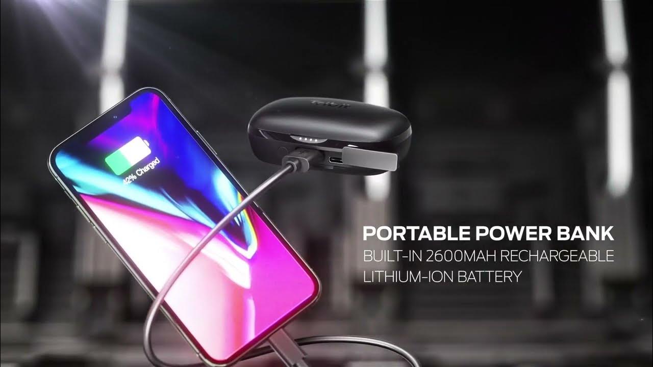 How Wireless Earbuds, Tribit 100H Playtime Bluetooth 5.0 IPX8 FlyBuds 3 ...