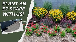 From Empty Bed to Stunning Landscape using EZ-Scapes | Walters Gardens