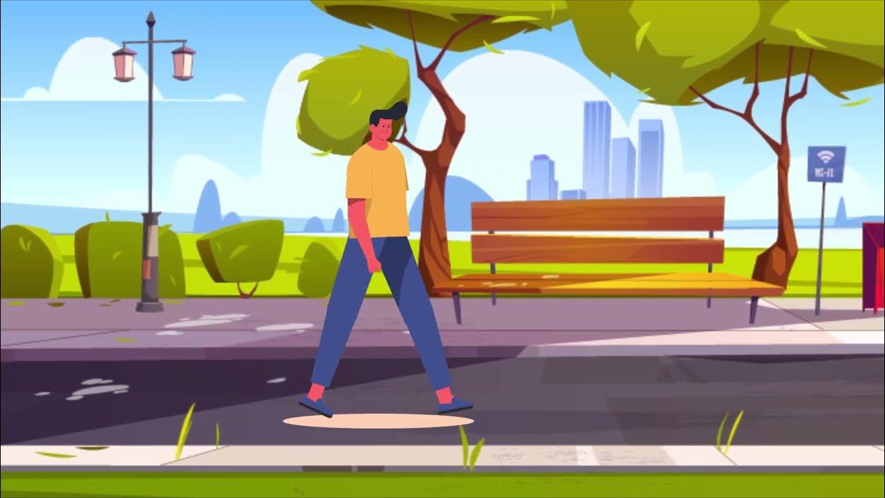 DUIK Bassel: Character Walk Cycle Animation in After Effects.. - YouTube