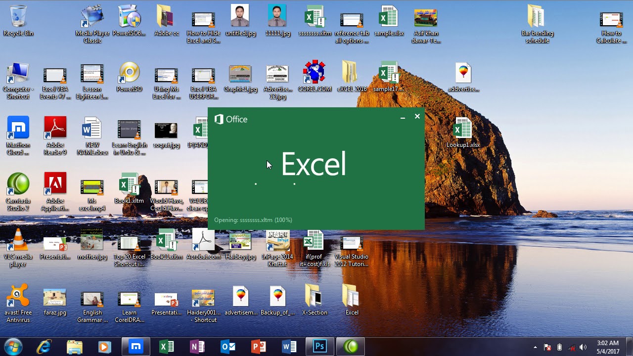 MS.Excel 2016 Lesson 21 PASHTO (Index,exit button ) BY RAHIM HAIDERY ...
