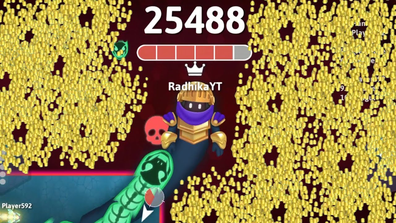 OMG ! BOSS OLYMPIA VSGOLDENT BEAN KNIGHT 🐍 BEST EPIC SNAKE IO GAMEPLAY ...