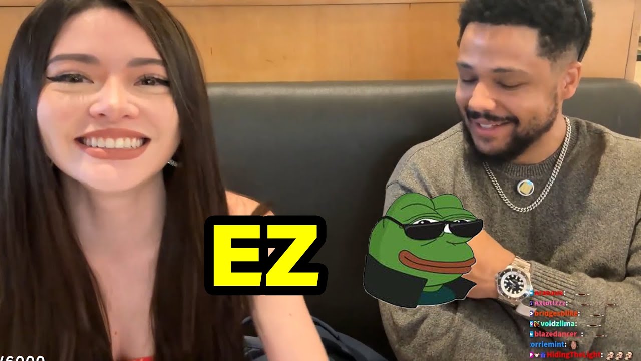 Katchii keeps touching Nick's leg - YouTube