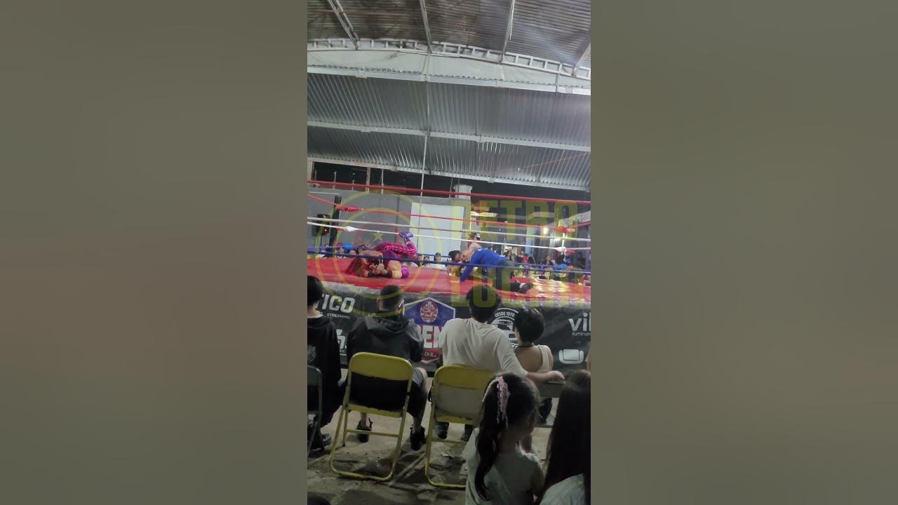 Rayman & El Gallo vs Villano V Jr & Rokambole Jr Arena GDL - YouTube