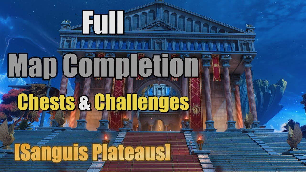 Full Map Completion Guide 'Sanguis Plateaus' [Wuthering Waves] - YouTube