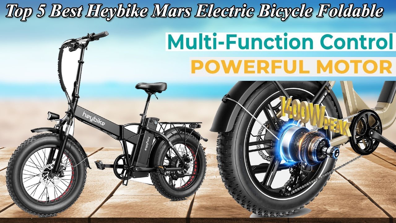 Top 5 Best Heybike Mars Electric Bicycle Foldable | Dual suspension and ...