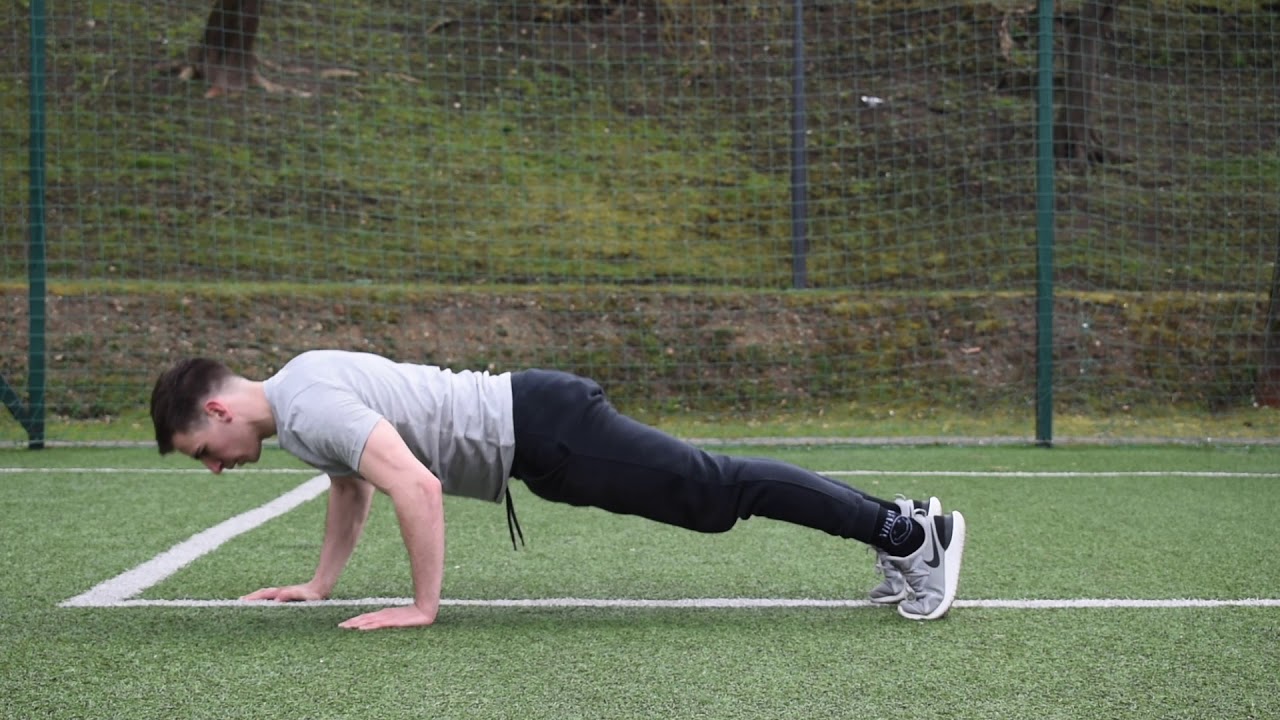 Offset Push Ups (Asymmetric Push Ups) - YouTube