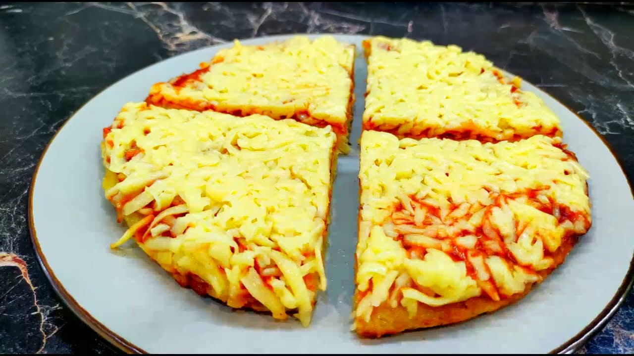 Вкуснейший рецепт из лука Луковая пицца с сыром Завтрак или перекус