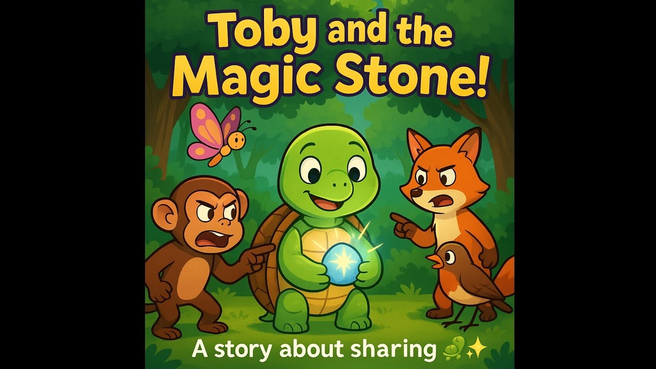 Toby and the magic stone! | Moral based story for kids | learn with ...