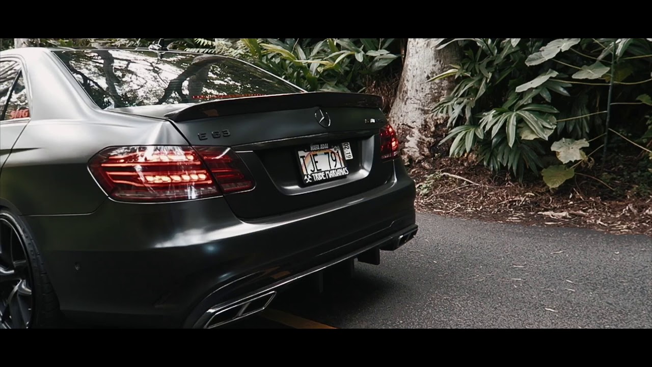 Murdered Out Alpha E63S AMG - YouTube