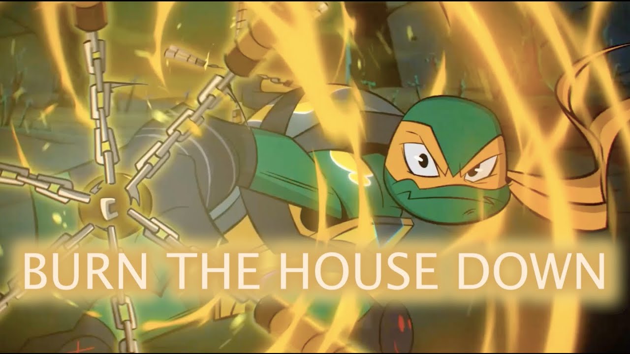 Mikey | Burn the house down | ROTTMNT AMV - YouTube