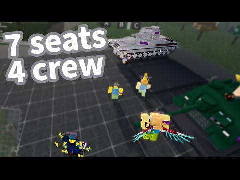 The *most* reliable 4 man tank crew / Multicrew tank combat - YouTube