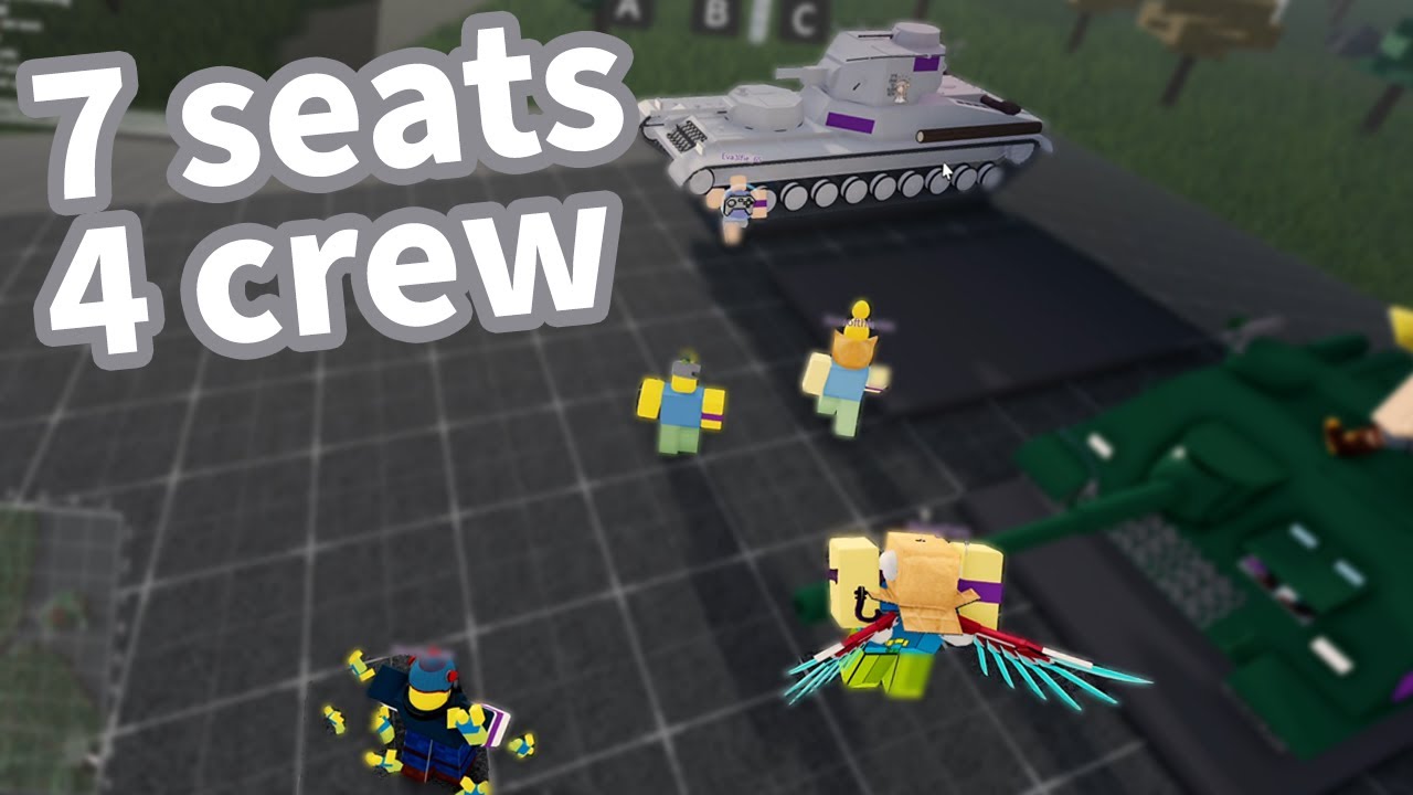 The *most* reliable 4 man tank crew / Multicrew tank combat - YouTube