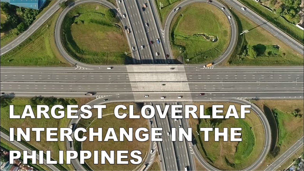 Drone Footage of Largest Cloverleaf in the Philippines | Smart Connect ...