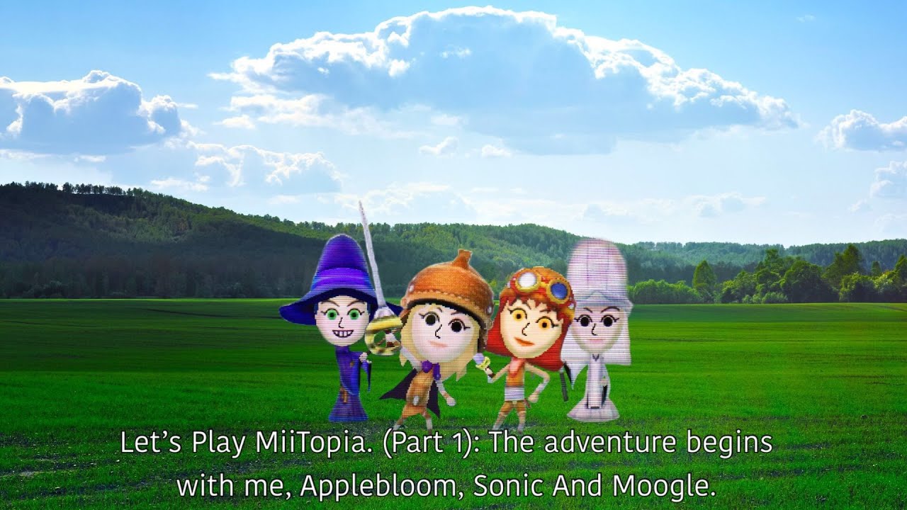 Let’s Play MiiTopia. (Part 1): The adventure begins with me, Applebloom ...