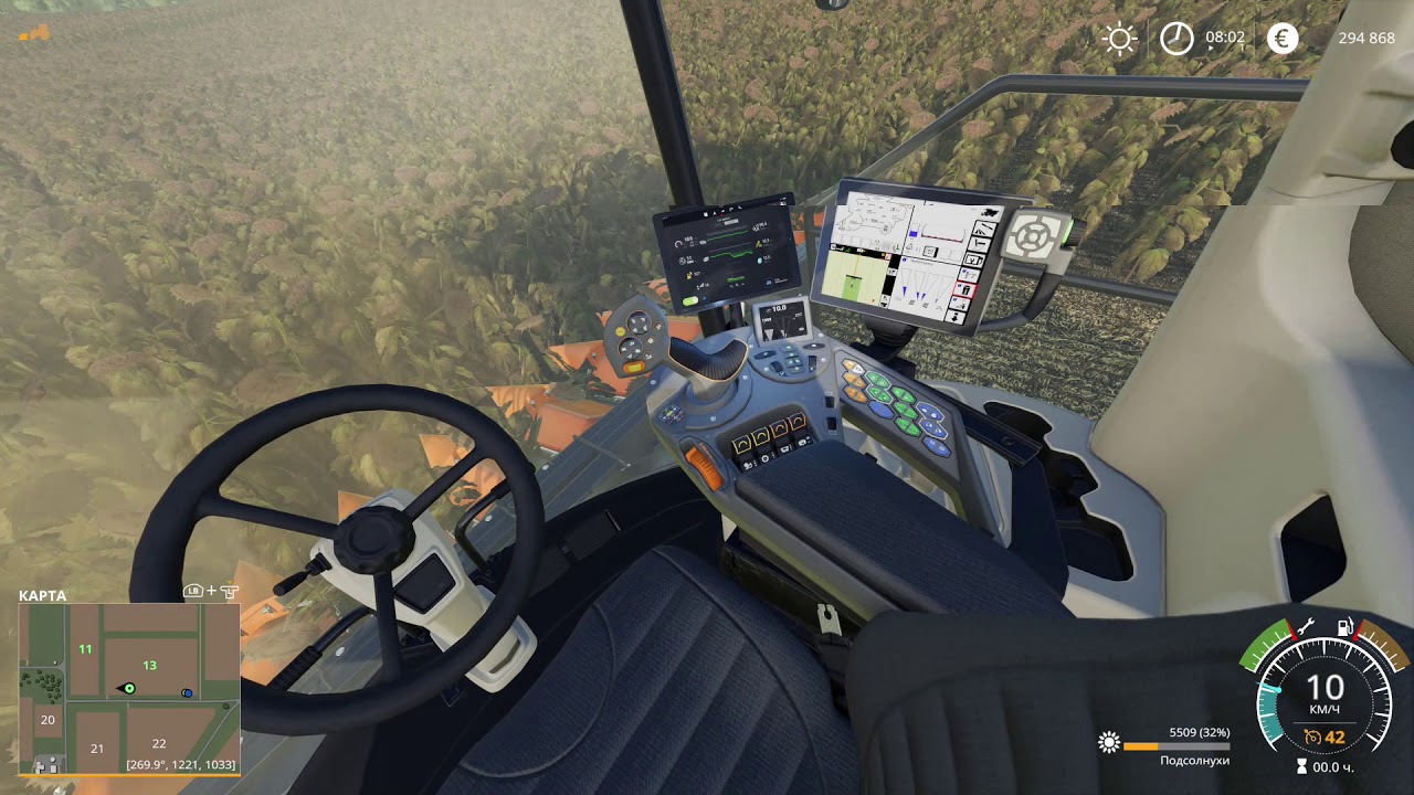 🚜 Farming Simulator № 30. Подсолнухи - YouTube