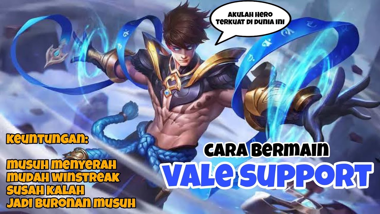 VALE ROLE SUPPORT | MOBILE LEGEND - YouTube