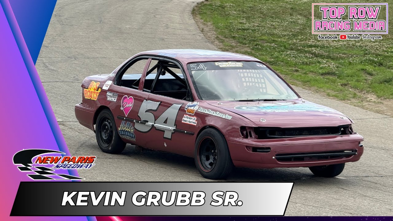 9/6/25 | Kevin Grubb Sr. | Hornet B-Feature | New Paris Speedway - YouTube