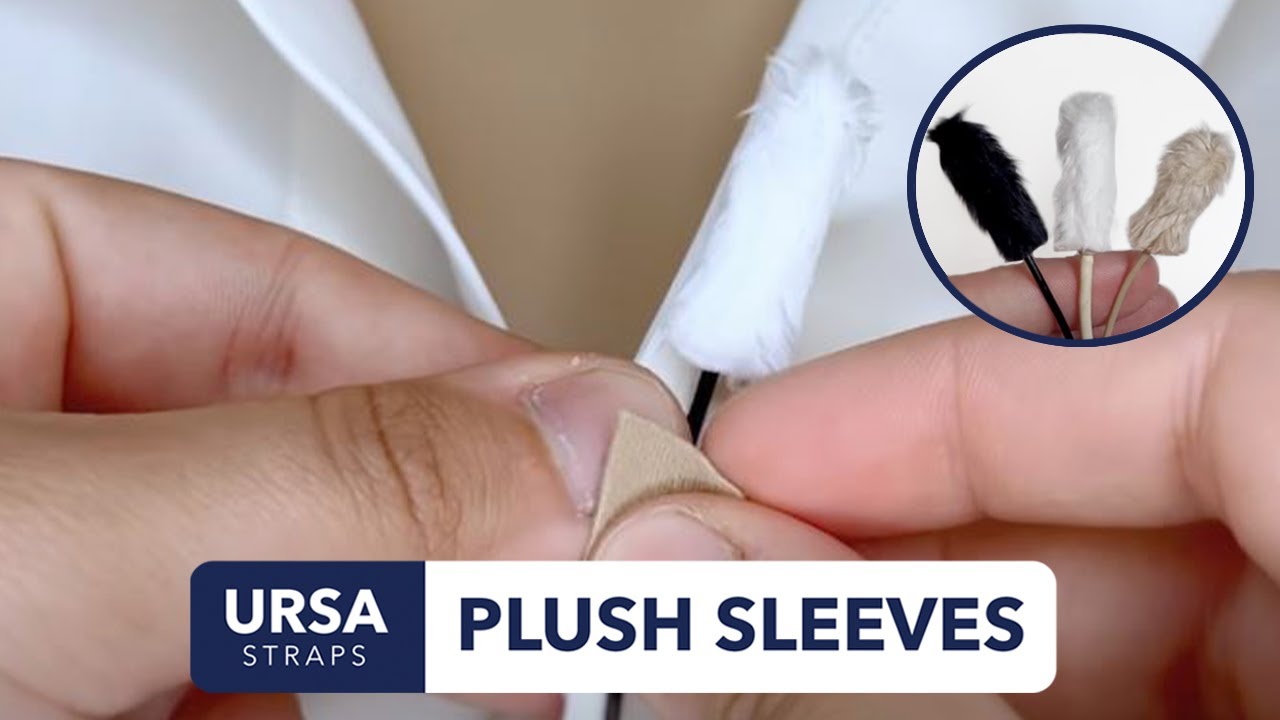 URSA Plush Sleeves - Low Profile Wind Protection for LAV Mics | URSA Straps - YouTube