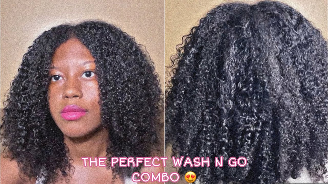 the PERFECT Wash and go combo on natural hair | 3C 4A Natural Hair ...